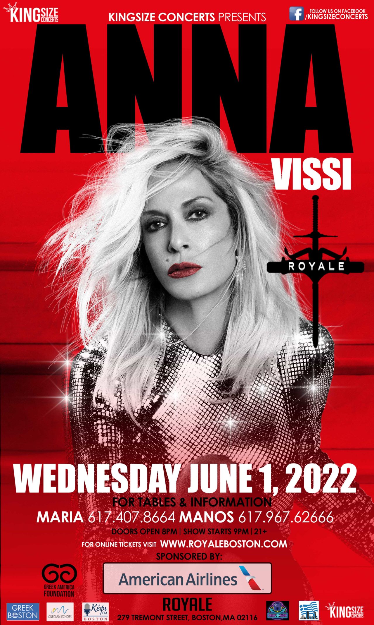 Anna Vissi - Royale Boston