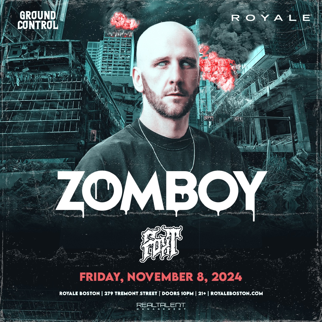 ZOMBOY Presented by Ground Control - Royale Boston